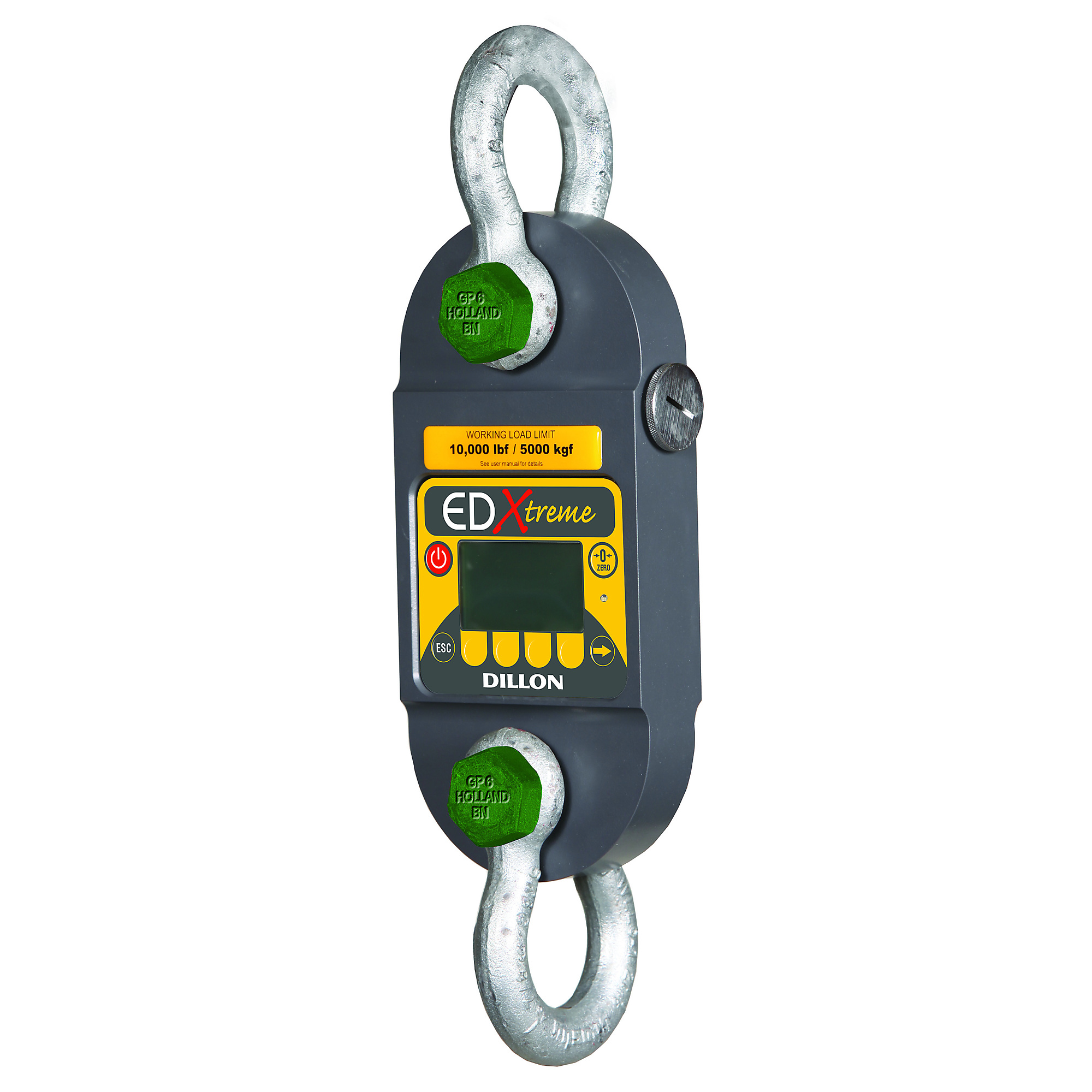 Dillon, 10000lb tension and weight measuring instrument, Capacity 10000 lb, Model# EDx-Tx5lb ...